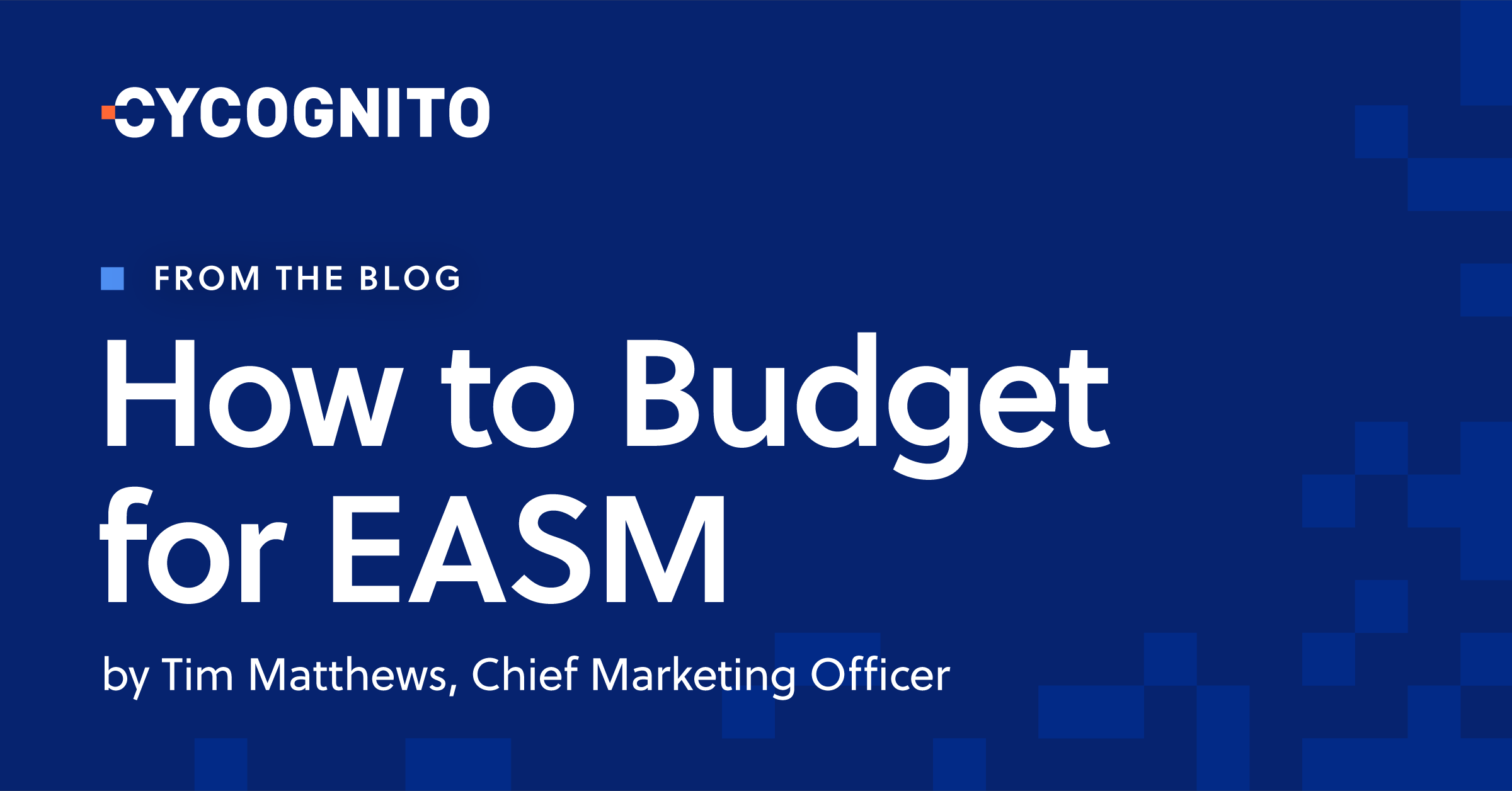 How to Budget for EASM | CyCognito Blog
