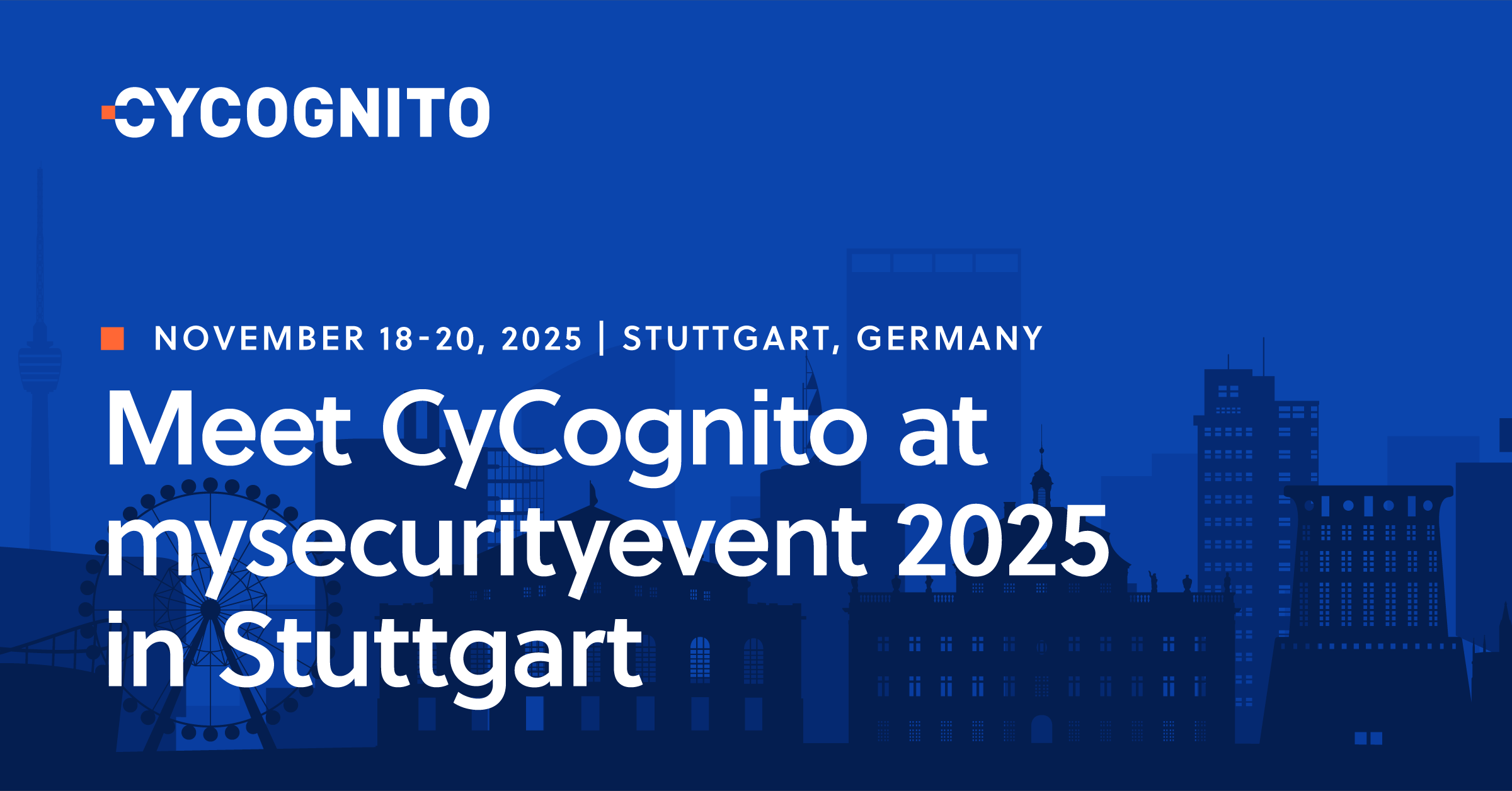 Meet CyCognito at mysecurityevent 2025 | CyCognito