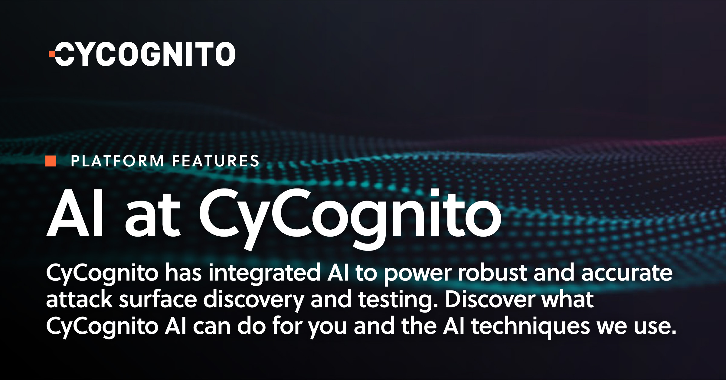 AI at CyCognito | Technology Overview