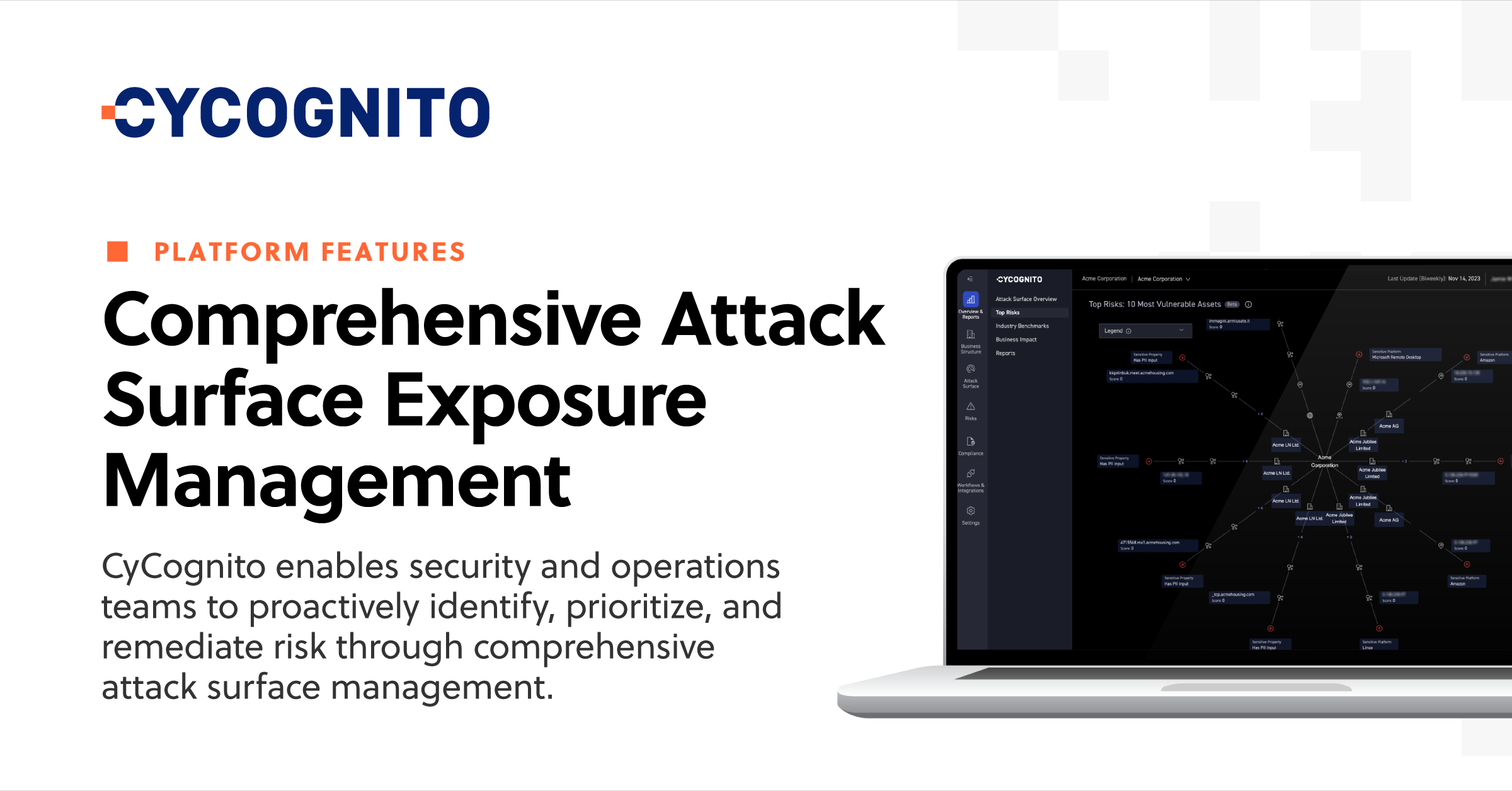 Platform Features | Explore the Platform | CyCognito