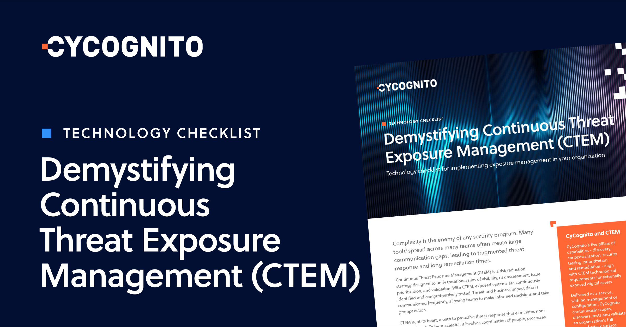Demystifying Continuous Threat Exposure Management (CTEM) | CyCognito Demystifying Continuous Threat Exposure Management (CTEM) | CyCognito
