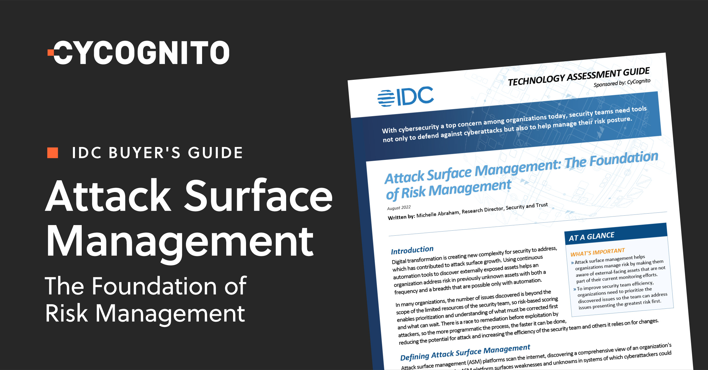 Attack Surface Management: The Foundation of Risk Management | CyCognito
