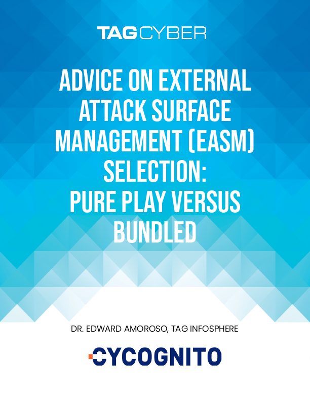 Advice on External Attack Surface Management (EASM) Selection: Pure ...